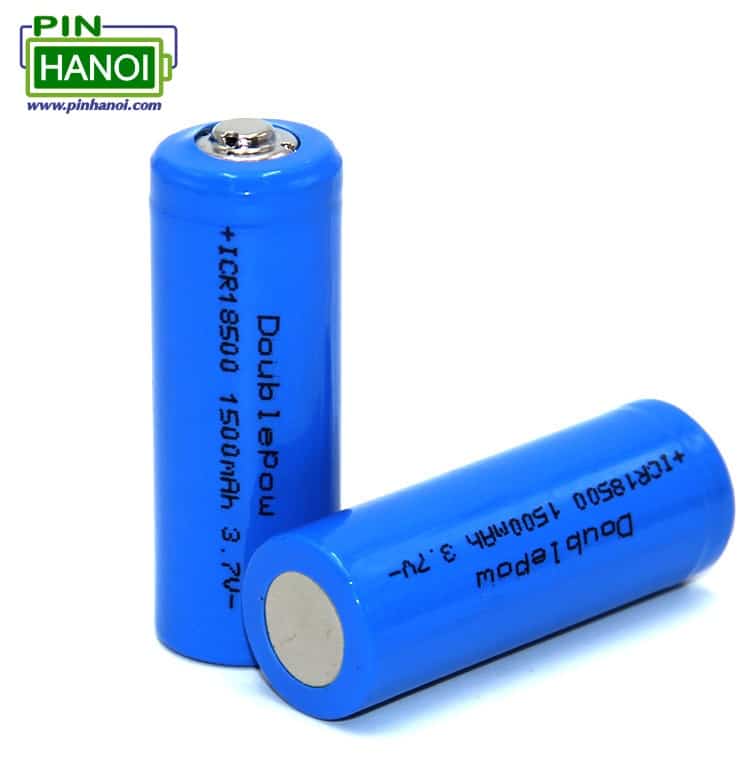 Pin sạc Lithium 18500 Doublepow 1500mAh 3.7V - Gia Dụng Nhà Việt
