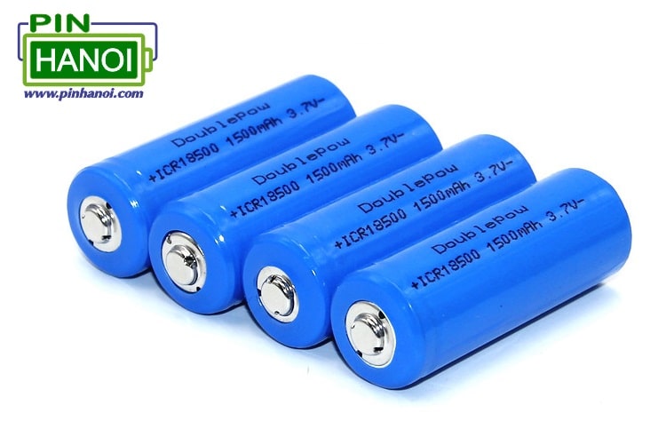 Pin sạc Lithium 18500 Doublepow 1500mAh 3.7V - Gia Dụng Nhà Việt
