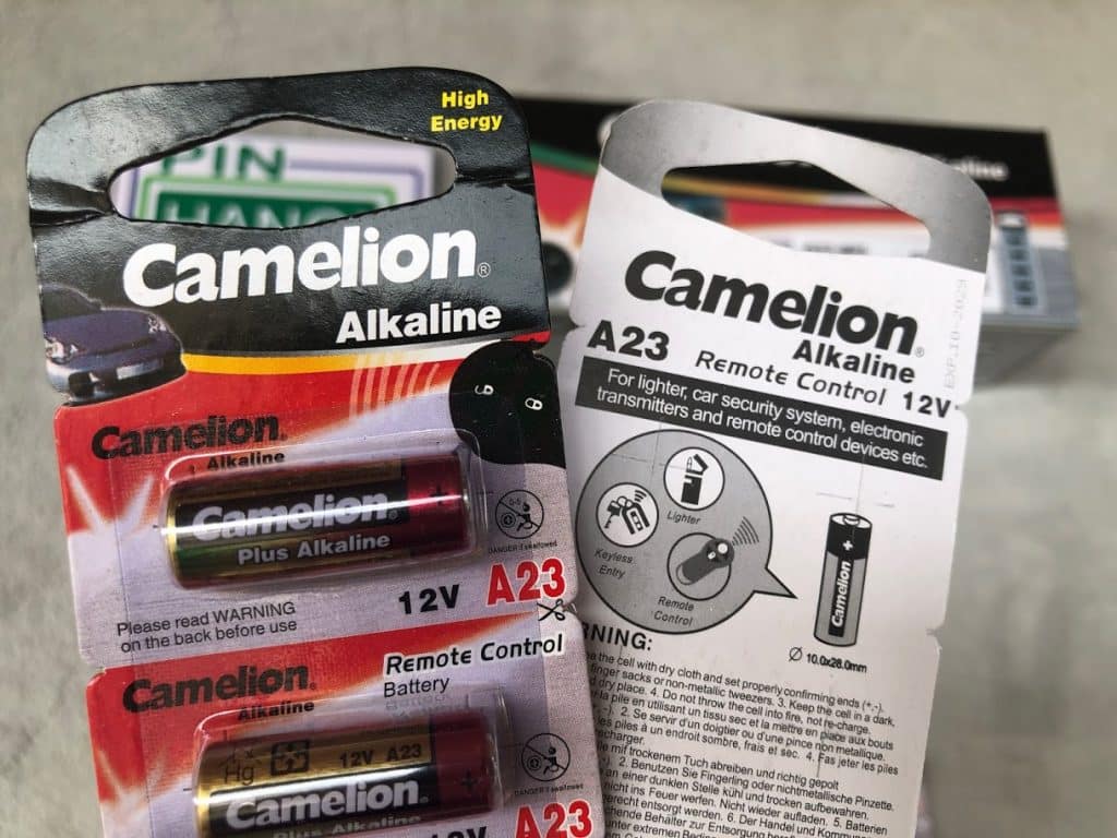 Vỉ 5 pin chìa khóa 12V A23 Camelion 23A Alkaline A23-BP5 - Gia Dụng Nhà Việt