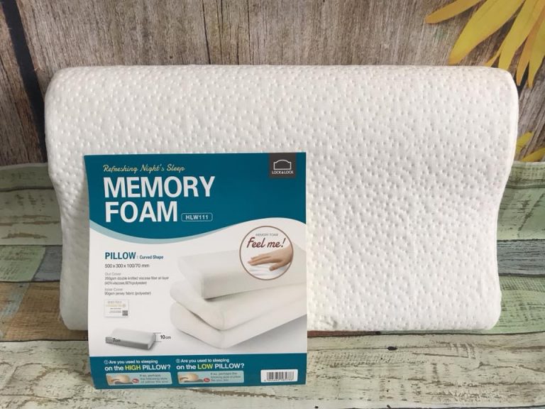 Gối cong Memory Foam LocknLock HLW111 - Gia Dụng Nhà Việt