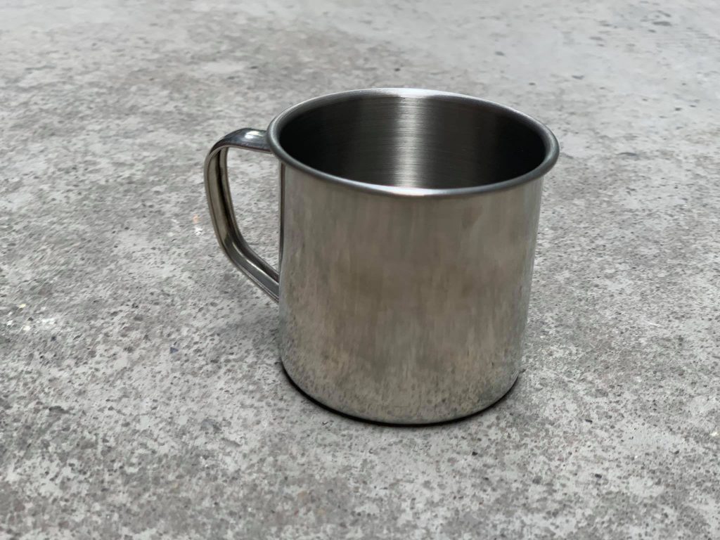 Cốc inox 304 không gỉ có tay cầm - Gia Dụng Nhà Việt