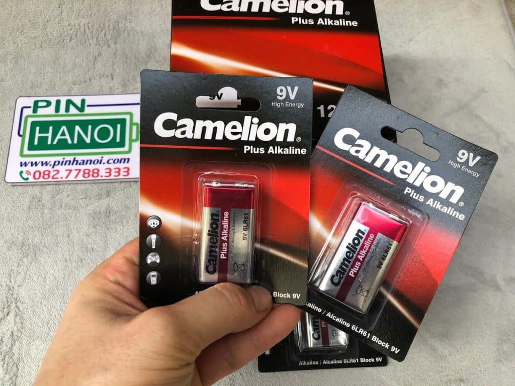 Pin vuông 9V Camelion Plus Alkaline 6LR61-BP1 - Gia Dụng Nhà Việt
