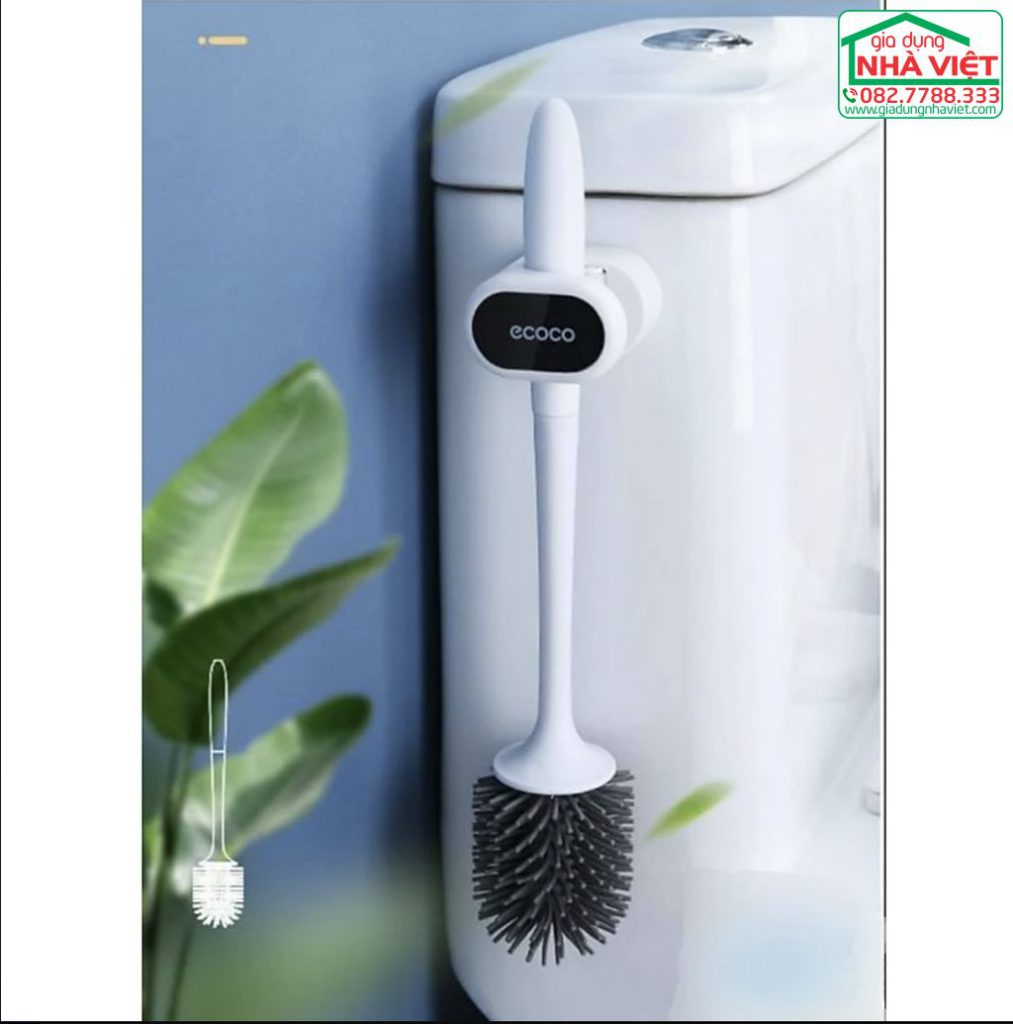 Móc treo cây lau nhà, treo vòi hoa sen dán tường Ecoco E2001 - Gia Dụng Nhà Việt