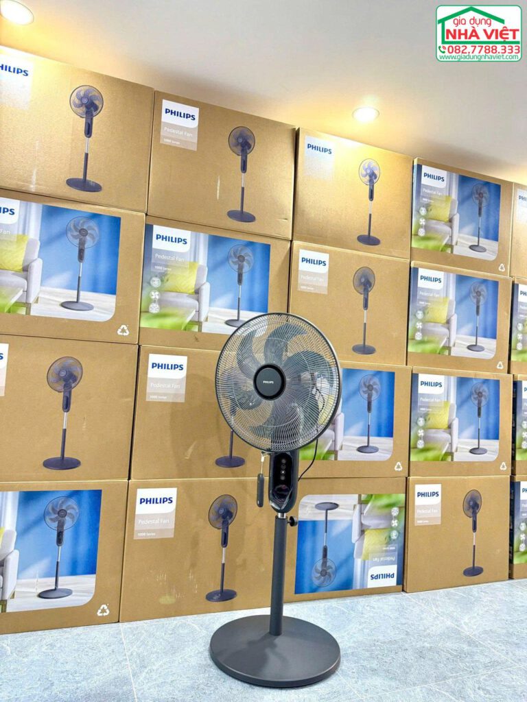 Quạt cây 6 cánh có điều khiển từ xa Philips CX1520/01 - Gia Dụng Nhà Việt